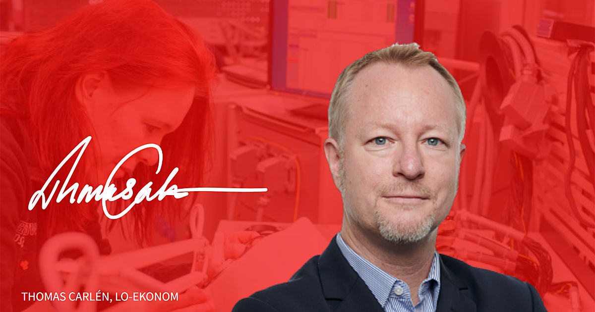 Thomas Carlén - Insatser för effektiv matchning krävs för att få ner ...